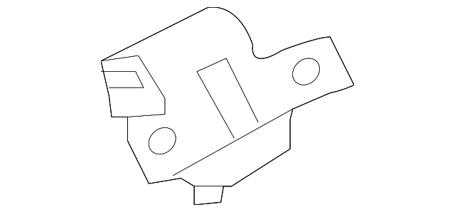 2004-2013 Mitsubishi Hinge 5802A484 | Factory Mitsubishi Parts