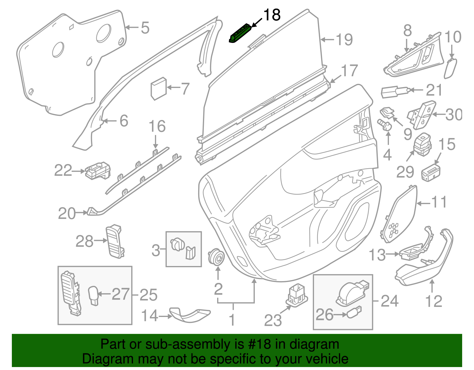 2012-2018 Audi Upper Bracket 4G5-861-790-4PK | Audi USA Parts