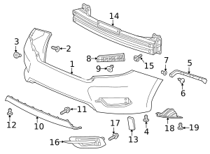 2019-2021 Honda Civic Lower Cover 71510-TBA-A50 | OEM Parts Online