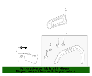 2011-2023 GM Multi-Purpose Retainer 11612122 GM | GMPartsDirect.com