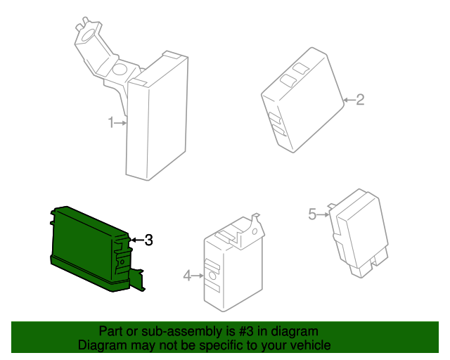 88281FG550 - Control Module - 2011 Subaru Impreza | World OEM Parts Subaru