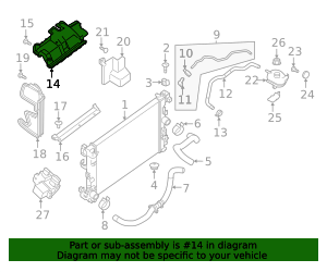 2018-2020 Nissan Kicks Upper Shield 92182-5RB0A | Nissan Parts ...