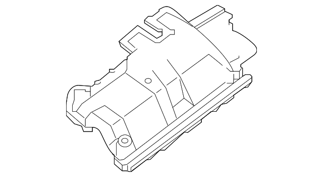 92182-5R00A - Upper Shield - 2021-2024 Nissan Kicks | Nissan OEM Parts ...