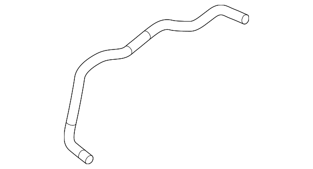 2018-2024 Nissan Engine Coolant Overflow Hose 21742-5RB0A | OEM Parts ...