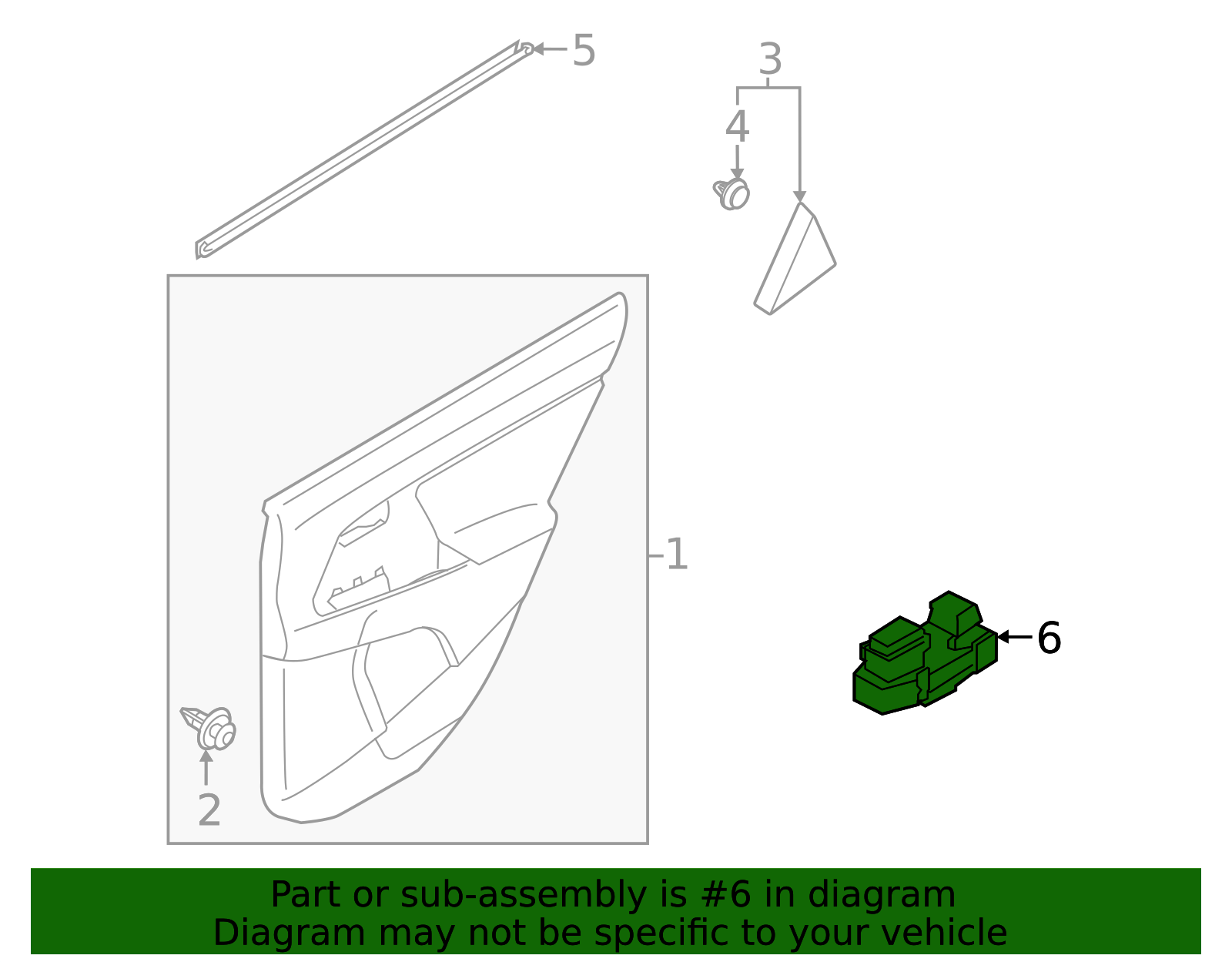 93581-Q5010 - Window Switch 2021-2025 Kia Seltos | Kia.Parts Store