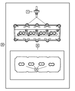 2003-2008 Mopar Special Stud And Grommet, Mounting 6507366AA | Mopar eStore