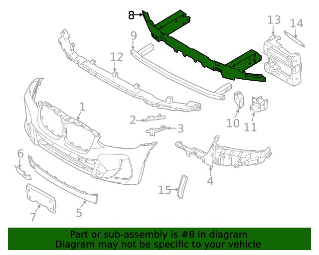 Genuine BMW 51-11-7-931-195 | Impact Bar | FREE Shipping on Most Orders ...