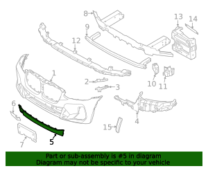 51-11-5-A41-F75 - Lower Trim Panel 2022-2024 BMW | Genuine BMW Parts