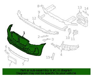 51-11-5-A45-E19 - Bumper Cover | Buy BMW Parts Now