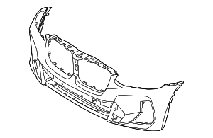 Genuine BMW 51-11-5-A45-E20 | Bumper Cover | FREE Shipping on Most ...