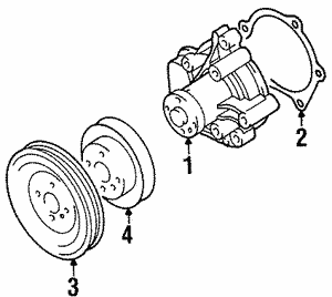 Hyundai Tiburon Water Pumps | Conicelli Hyundai