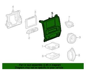 2016-2019 GM Instrument Panel Accessory Bezel 23472965 GM ...