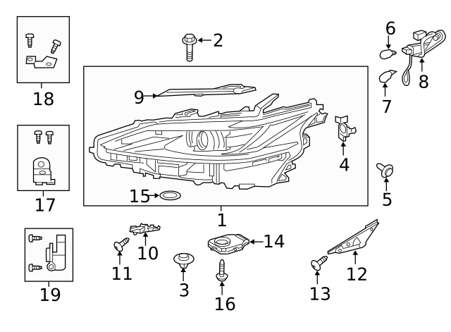 81193-33130 - Repair Bracket - 2019-2022 Lexus | My L Parts