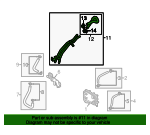 2013-2016 Hyundai Santa Fe Sport Water Pipe 97540-2W500 | OEM Parts Online