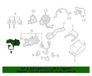 2019-2024 Toyota Combination Switch 84329-42010 | AutoNationParts.com