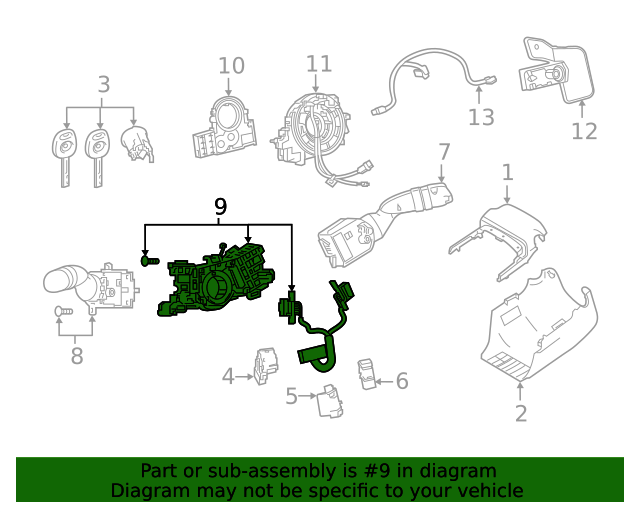 84319-06010 - Switch Housing - 2018-2023 Toyota | OEM Genuine Toyota Parts