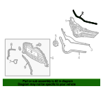 2015-2018 Toyota Yaris Seal To Hood 53395-0D030 | Toyota Parts Center