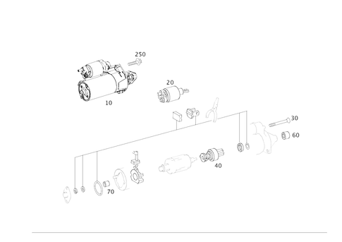 Starter for 2019 Mercedes-Benz C 63 AMG® S | Mercedes-Benz USA Parts