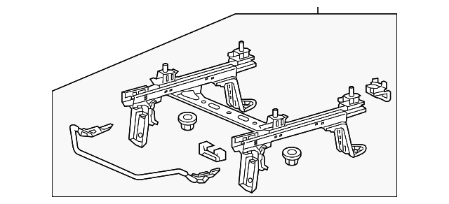 2015-2016 Honda CR-V Seat Adjuster 81166-T0G-L81 | Honda Factory Parts