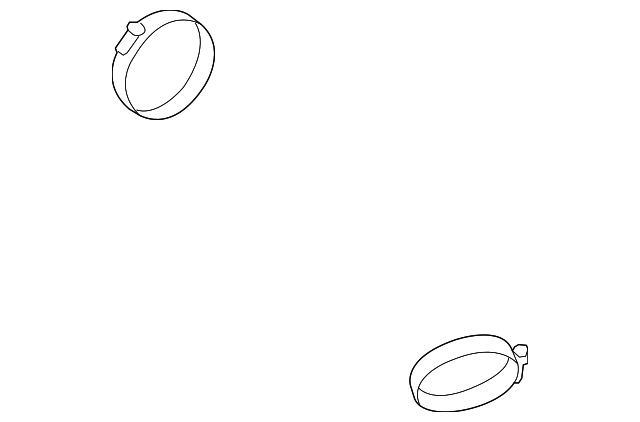 2007-2022 Toyota Air Cleaner Hose Clamp 90460-A0001 | Toyota Parts Center