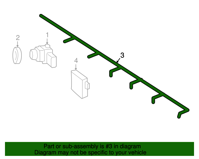 253-540-28-00 - Wire Harness 2016-2019 Mercedes-Benz | Mercedes-Benz ...