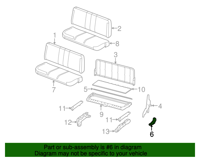 2C3Z-2561753-AA - Rod Handle 2005-2010 Ford | Group 1 Auto Parts