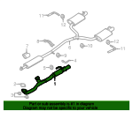 2011-2019 Ford Explorer Exhaust Crossover Pipe DB5Z-5G274-B | Varsity Ford