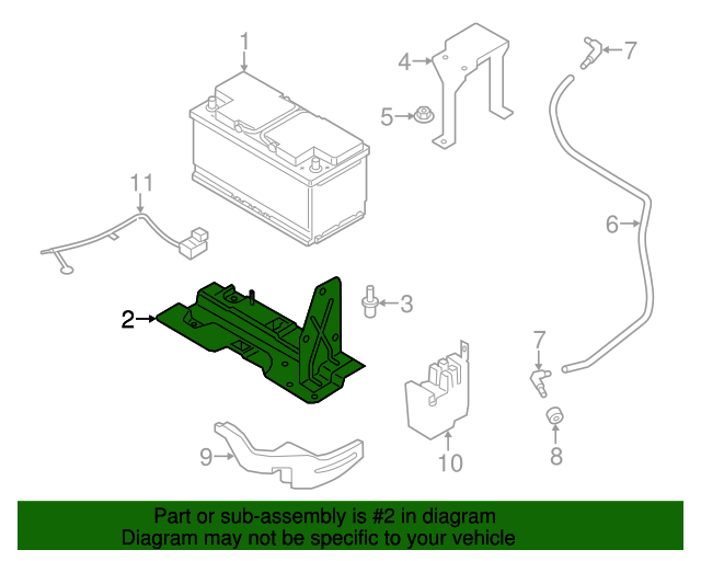 Genuine BMW 61-21-7-592-920 | Bracket | FREE Shipping on Most Orders ...