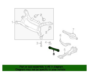 31262931 - Lateral Strut - 2008-2018 Volvo | Volvo OEM Parts Direct