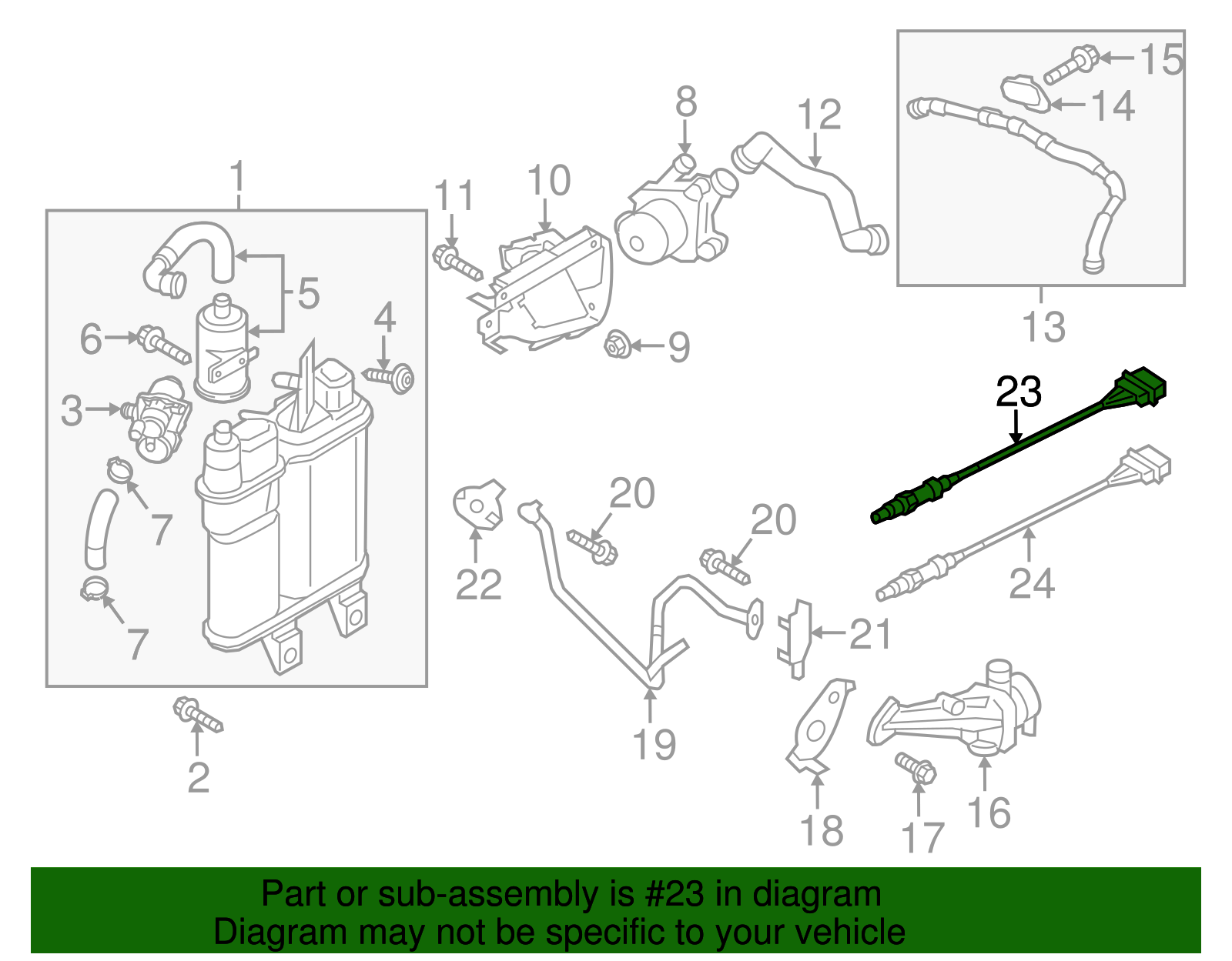 2005-2018 Volkswagen Oxygen Sensor 1K0-998-262-N | VW Direct Auto Parts