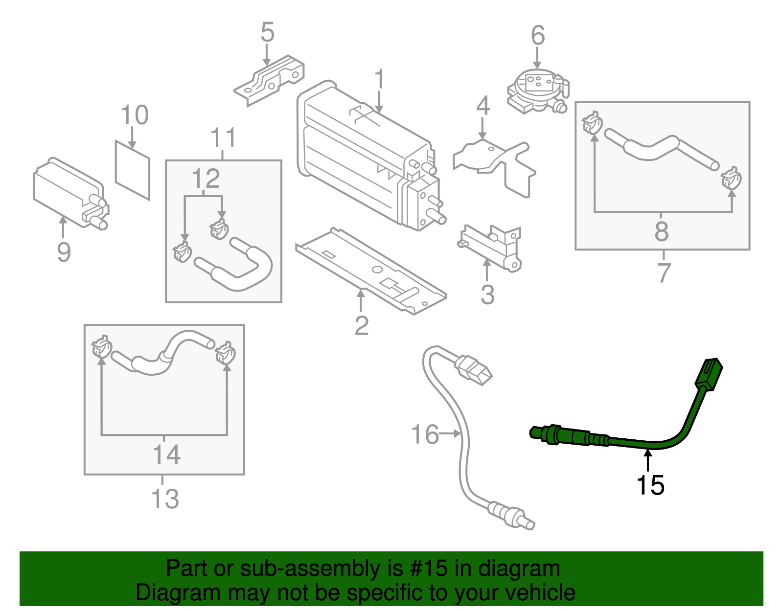 39210-2G100 - Oxygen Sensor 2010-2016 Kia | Kia.Parts Store
