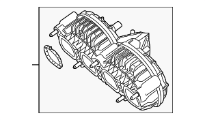 133-090-08-00 - Charge Air Distributor 2014-2020 Mercedes-Benz ...