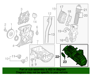 133-090-08-00 - Charge Air Distributor 2014-2020 Mercedes-Benz ...