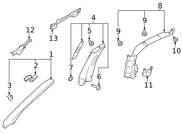 94070XC00AME - Seat Belt Cover - 2019-2021 Subaru Ascent | World OEM ...