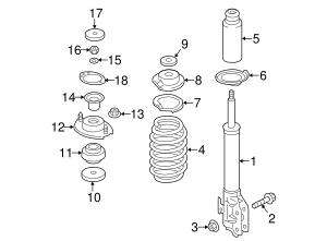 2014-2024 Mitsubishi Mount Plate 4060A467 | Mitsubishi Parts Warehouse ...