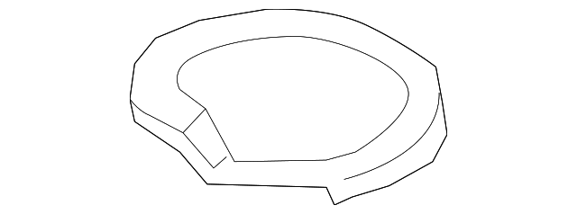 2014-2024 Mitsubishi Upper Pad 4040A288 | Mitsubishi Parts Warehouse