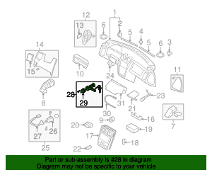 2003-2008 Hyundai Tiburon Ignition Switch 81910-2C000 | OEM Parts Online
