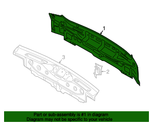 2018-2023 Audi Rear Body Panel 80A-813-303-A-STL | Audi USA Parts