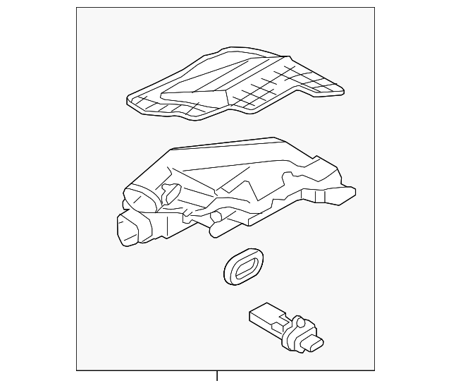 13717577464 - 2009-2012 BMW Air Cleaner Assembly (13-71-7-577-464 ...