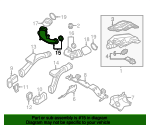 13717577451 - 2008-2019 BMW Upper Duct (13-71-7-577-451) | BMW of South ...