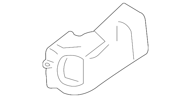 13717577471 - 2009-2019 BMW Lower Air Duct Left (13-71-7-577-471) | BMW ...