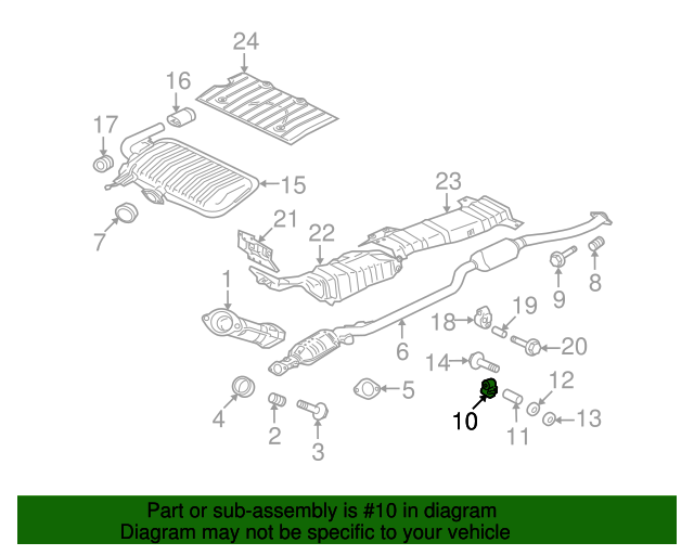 Genuine OEM Hanger Part# 1577A178 Fits 2007-2020 Mitsubishi: Up To 35% ...