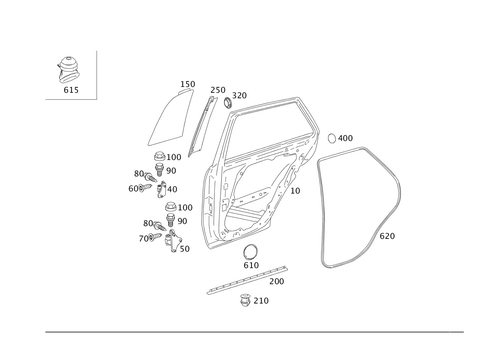 Rear Doors for 2011 Mercedes-Benz ML 350 | Mercedes-Benz USA Parts