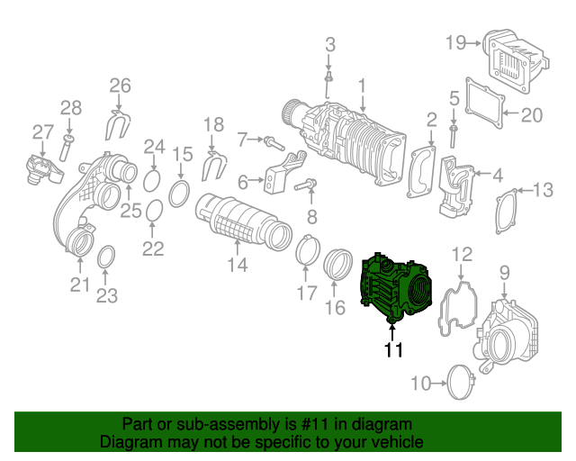 32222584 - Front Resonator - 2018-2021 Volvo | Volvo OEM Parts Direct