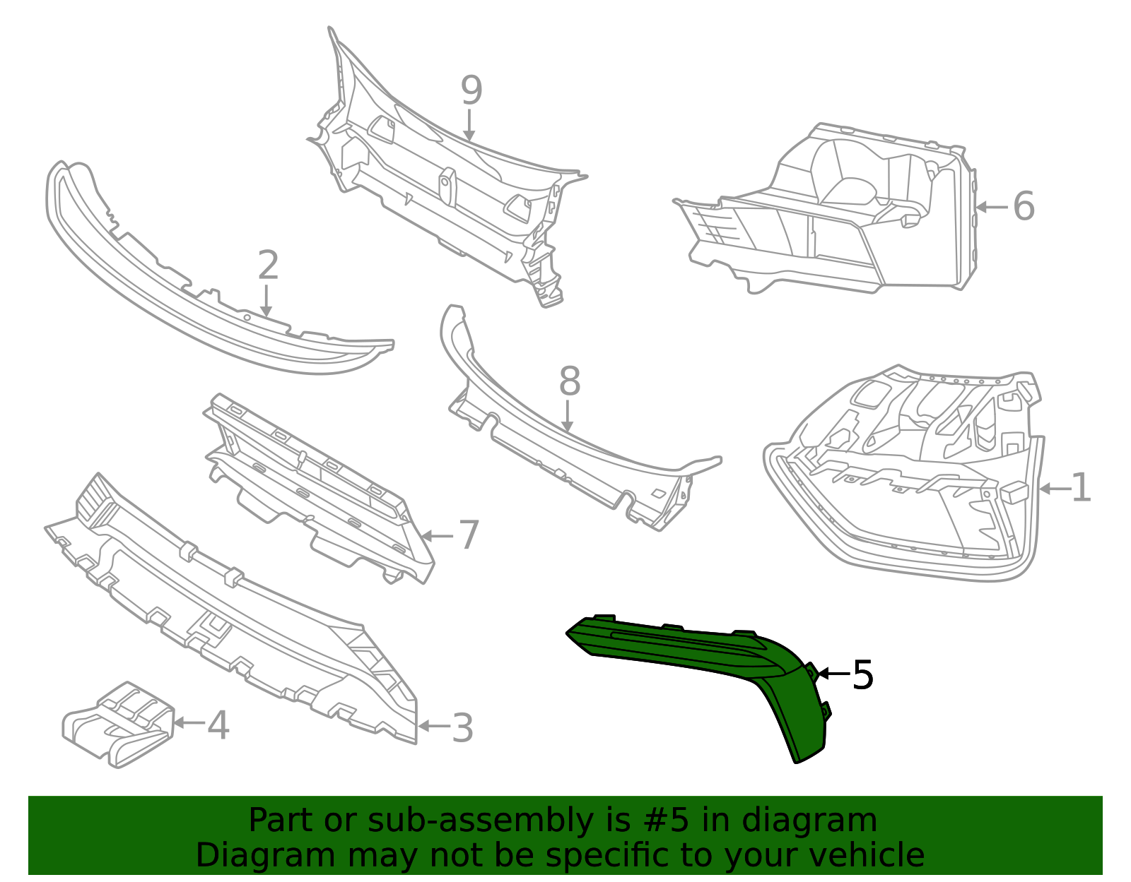 982-807-881-B-OK1 - High-Quality Outer Molding for 2020-2024 Porsche ...