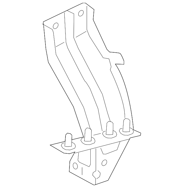 2012-2018 Audi Fender Bracket 4G0-821-136-A | Audi USA Parts