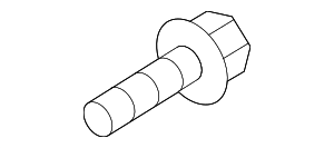 N-910-570-01 - Fender Liner Extension Screw 2005-2023 Audi | Audi OEM Parts