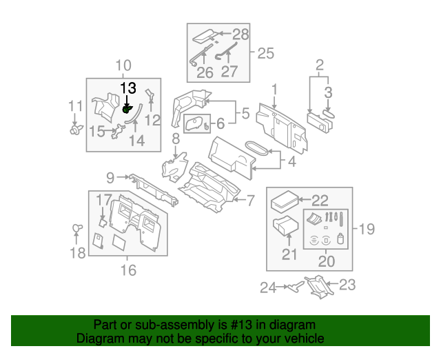 2004-2020 Mazda High Mount Lamp Screw 9973-50-512B | RealMazdaParts.com