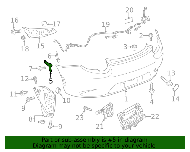 2016-2023 Mazda MX-5 Miata Outer Bracket N243-51-077 | RealMazdaParts.com