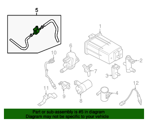 2012-2021 Nissan Tube Assembly 14912-1PE1C | Temecula Nissan Parts